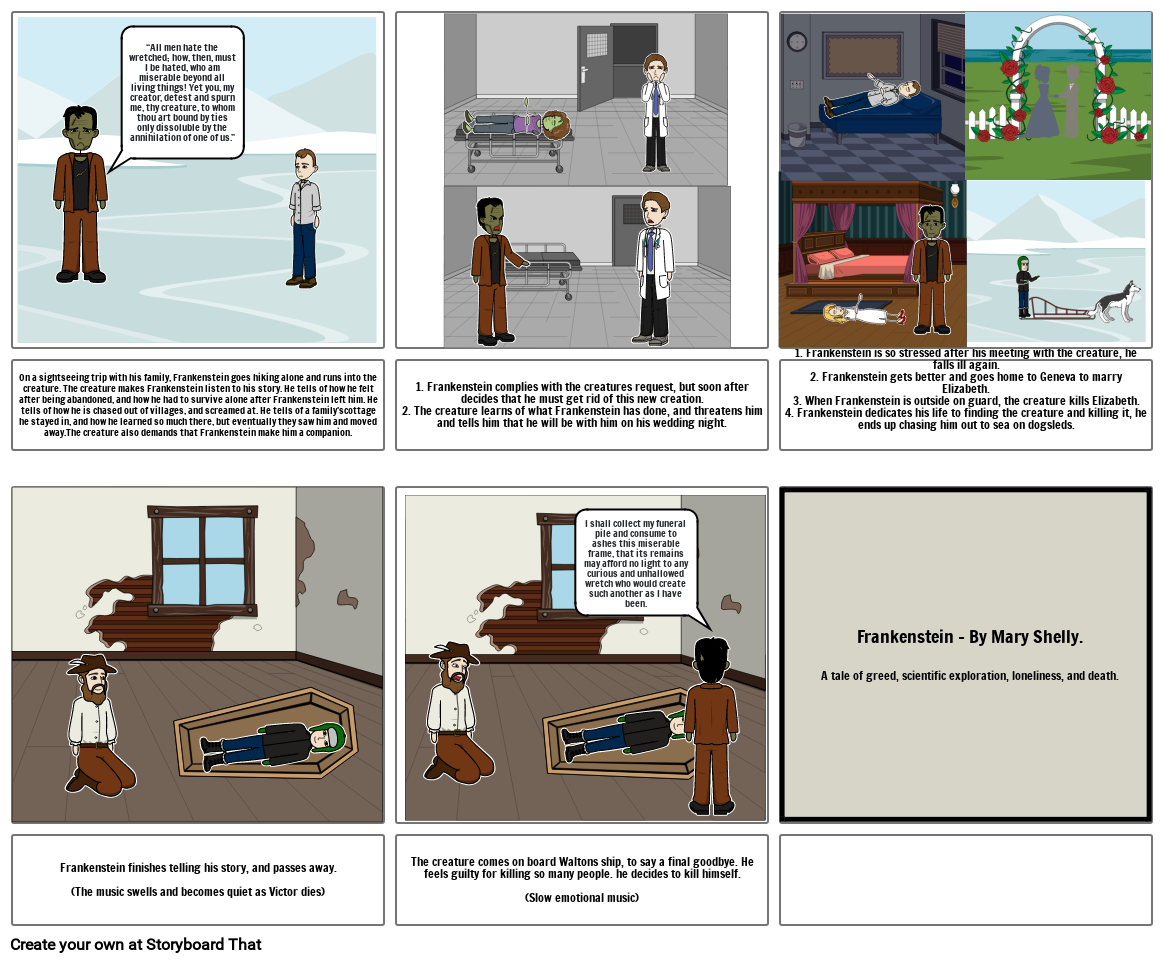 eng frankenstein 2 Storyboard by 65ab3599