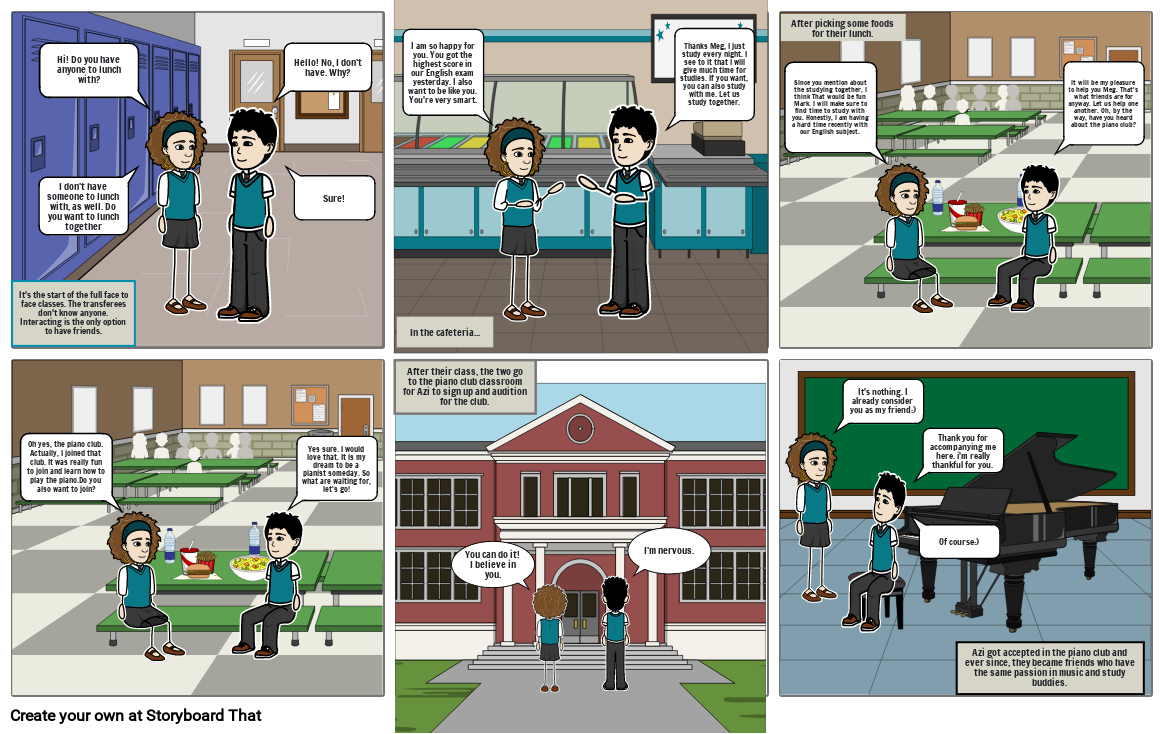 Conversational Communication Storyboard by 663988ec