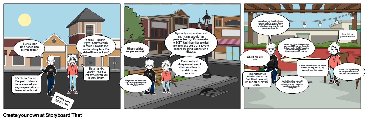 Friend Storyboard por 664ac7e5