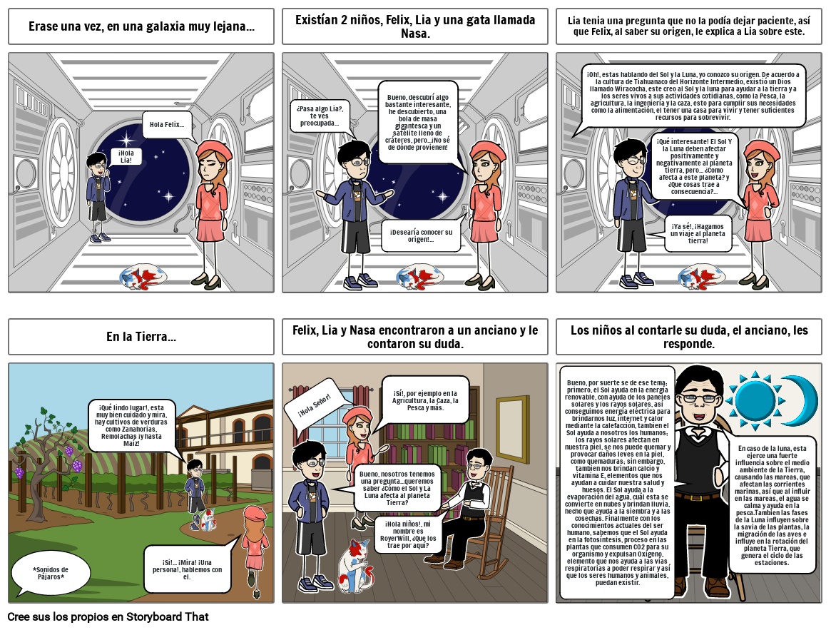 Los exploradores curiosos:) Storyboard by 66c0f5cb