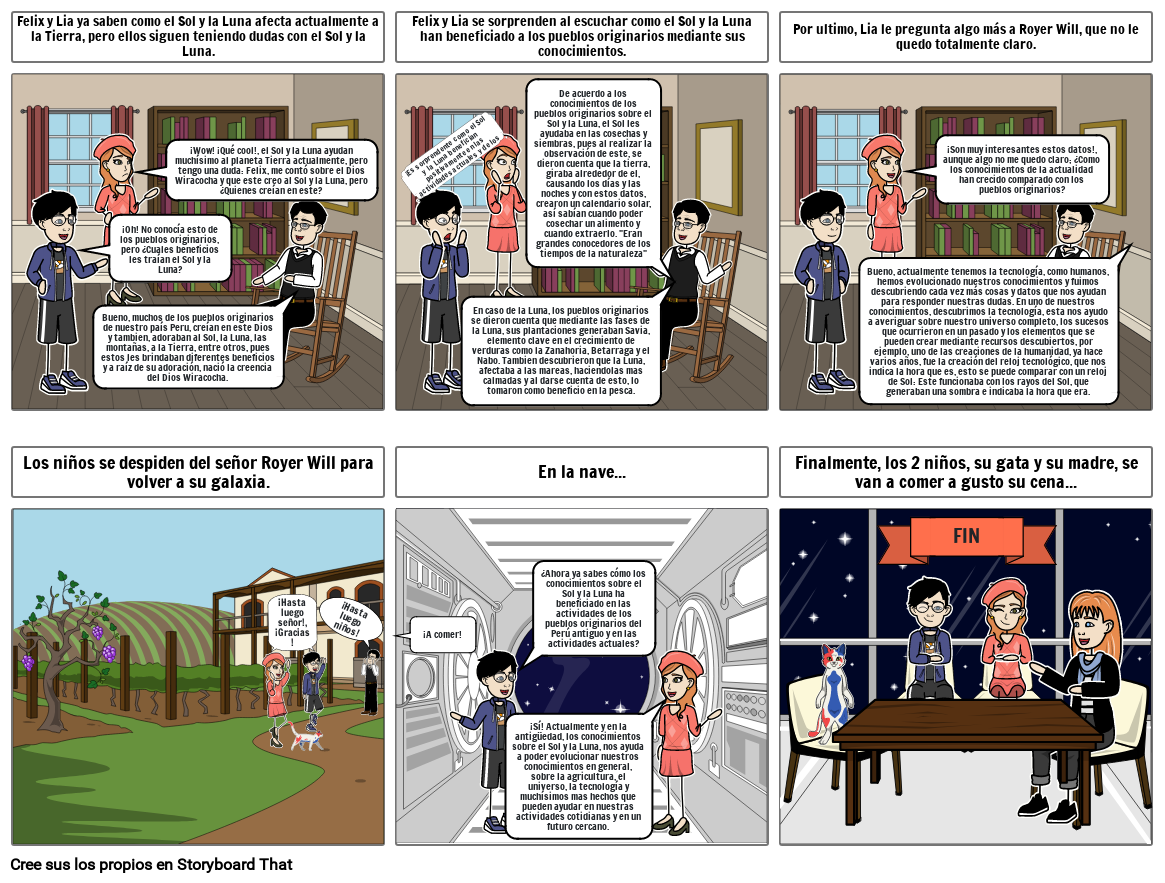 Los exploradores curiosos:) Storyboard by 66c0f5cb