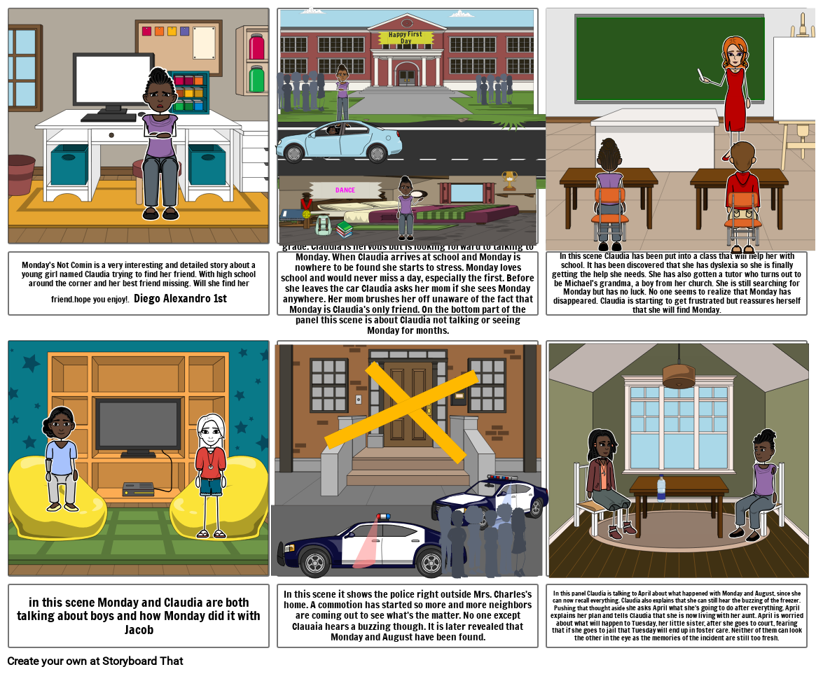 monday not coming Storyboard por 67f1032b