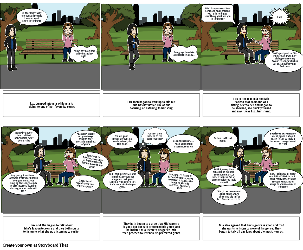 video skit Storyboard por 6889aeb5