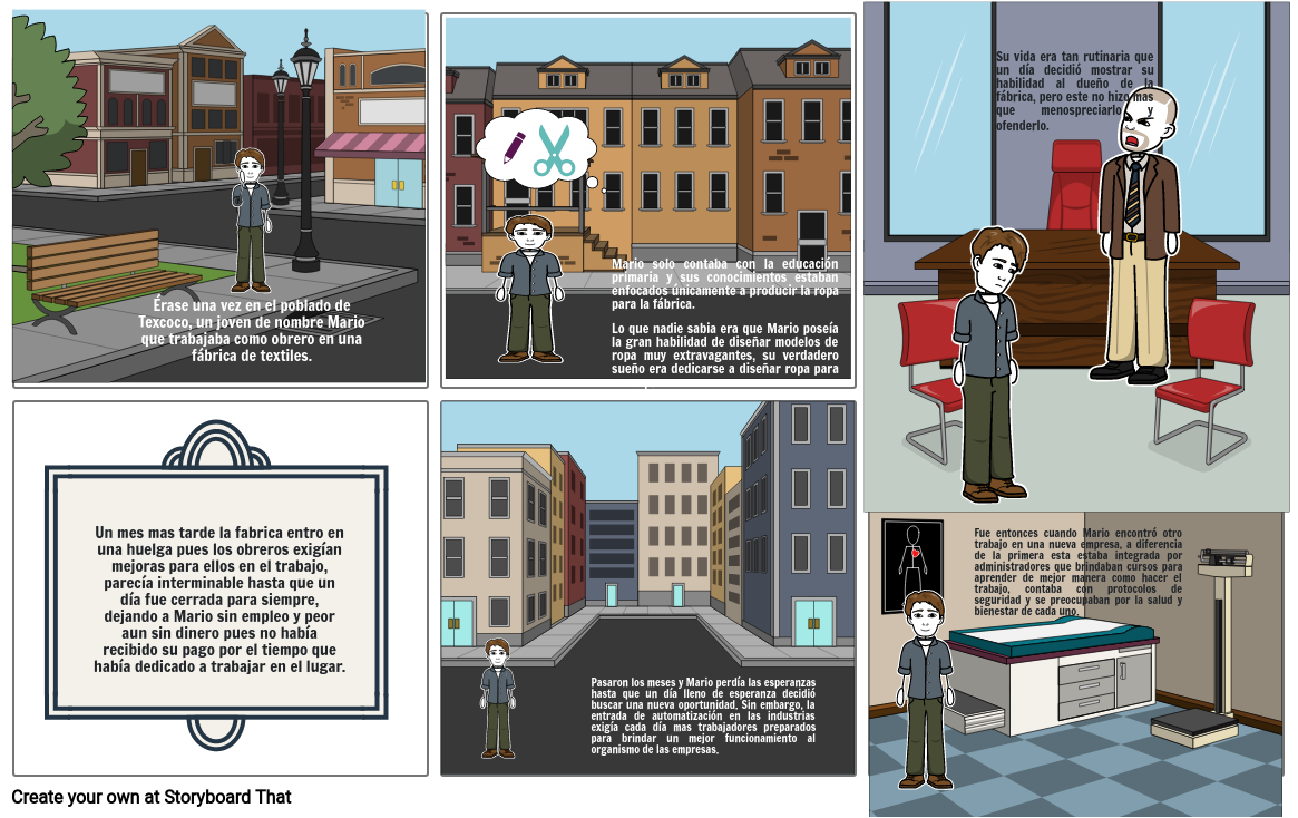 El sueño de Mario Storyboard por 68be9b90