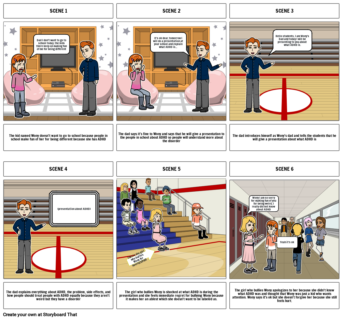 ADHD2 Storyboard by 68f96663