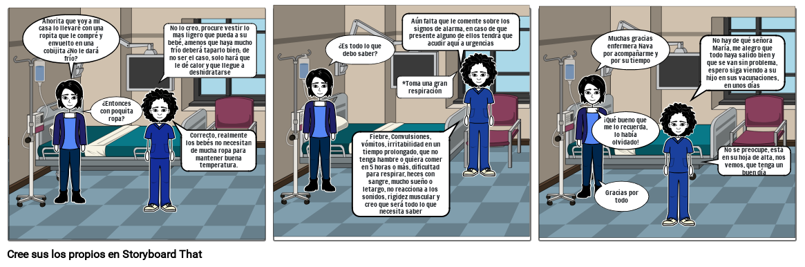 Hospital Storyboard por 691e52d1