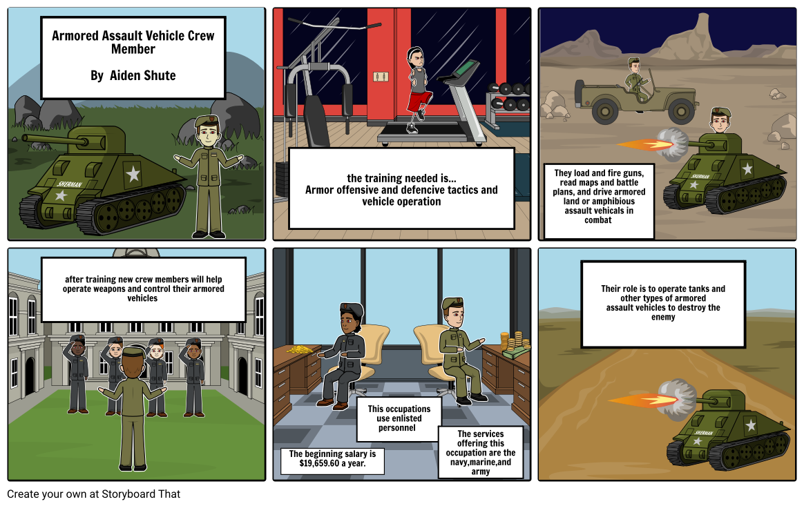Military Storyboard by 69a89b39