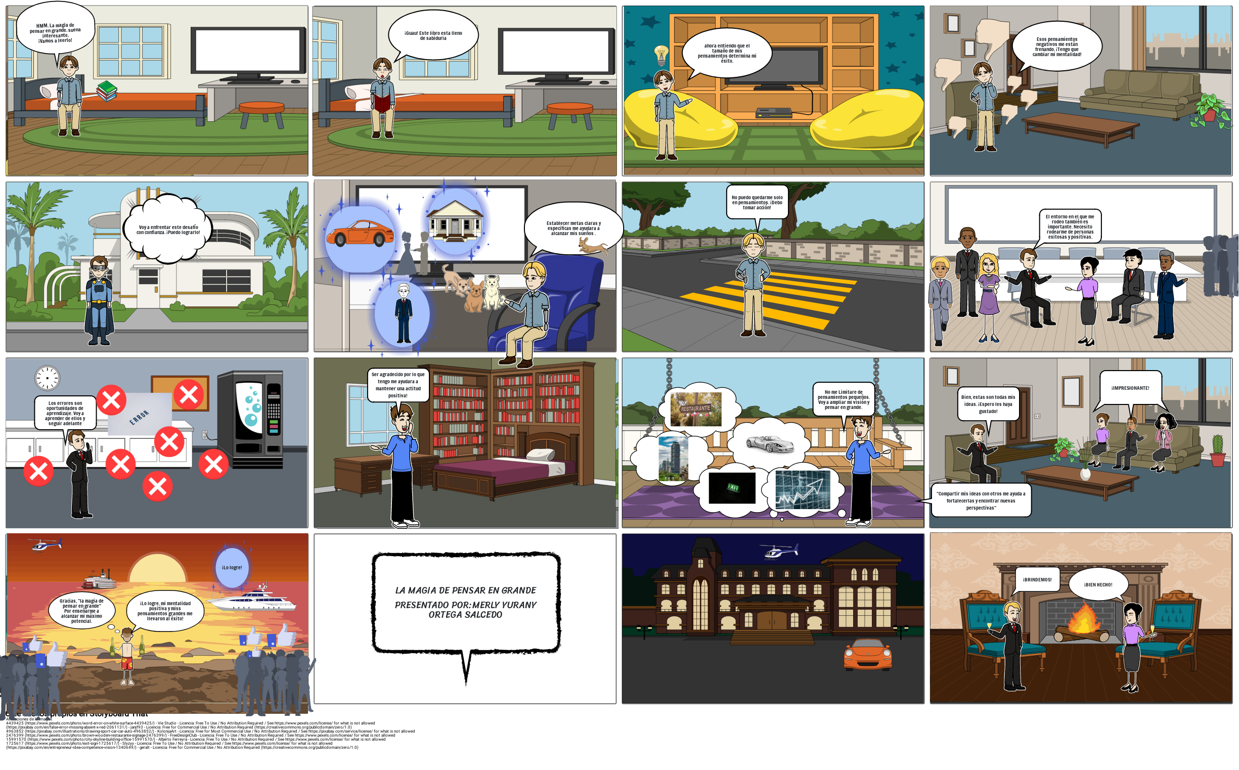 La magia de pensar en grande Storyboard by 69d1e14c
