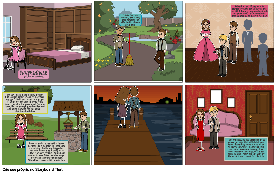 Liv and Ben القصة المصورة من قبل 69e41e24