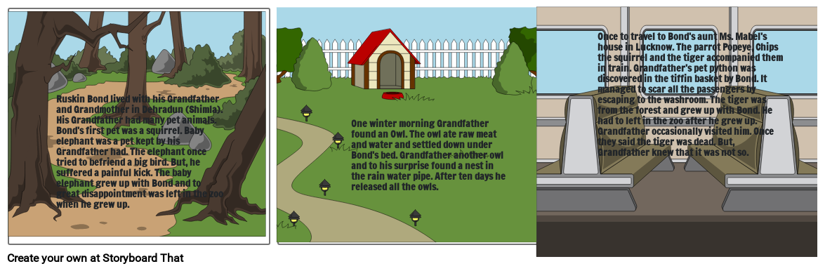 The Book Of Nature Storyboard by 6a463924