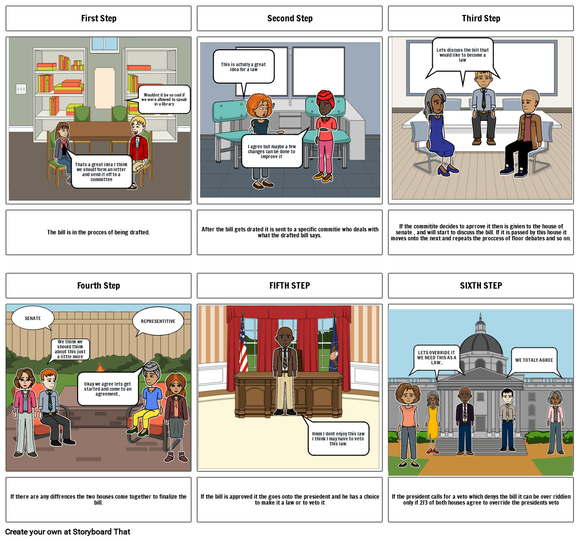 Bill Storyboard por 6a5bf2dc