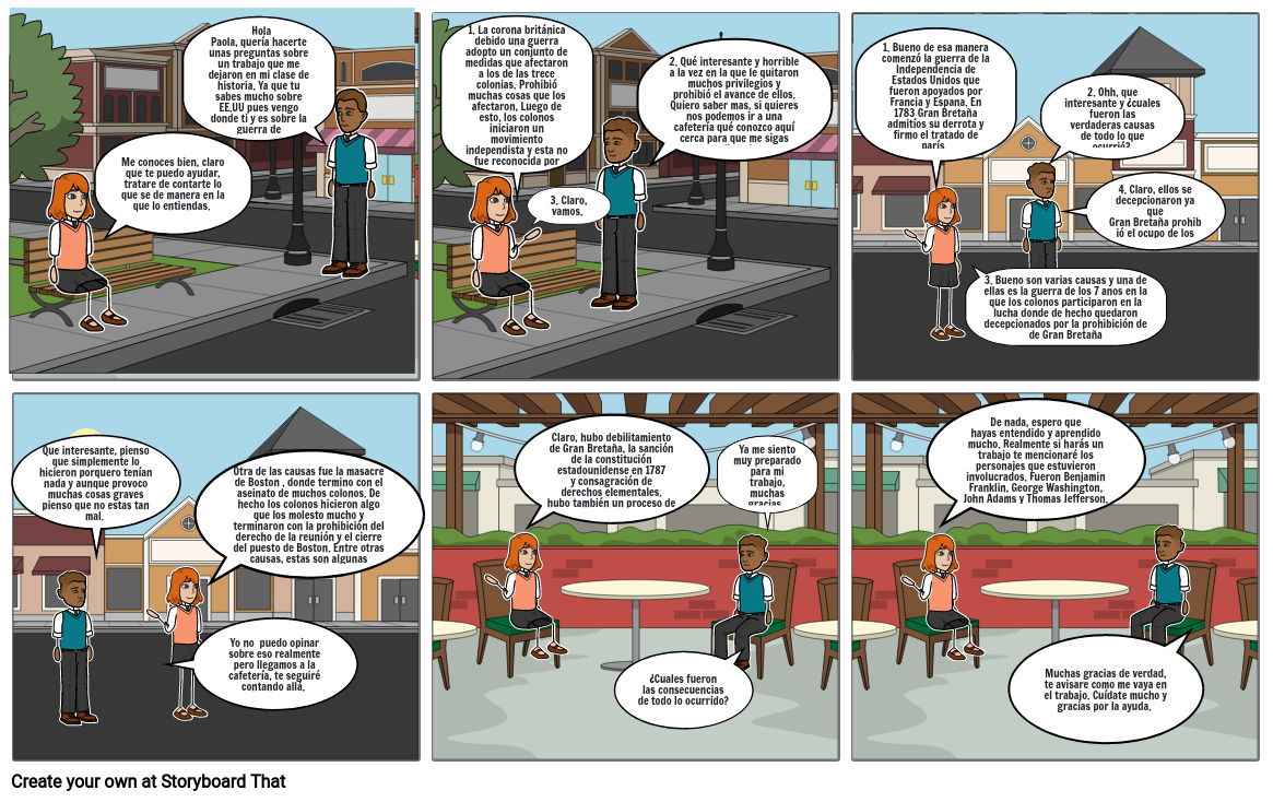 Tirilla de historia Storyboard by 6a617932