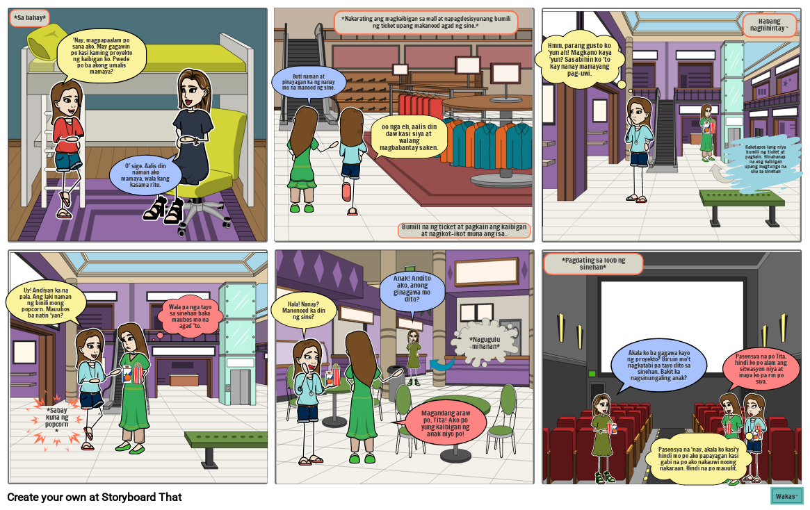 komik strip - shyr Storyboard por 6a8cc326