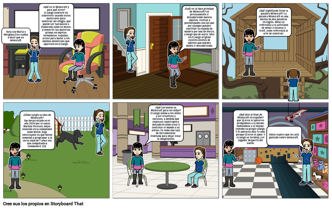 minecraft Storyboard by 6ae388dd