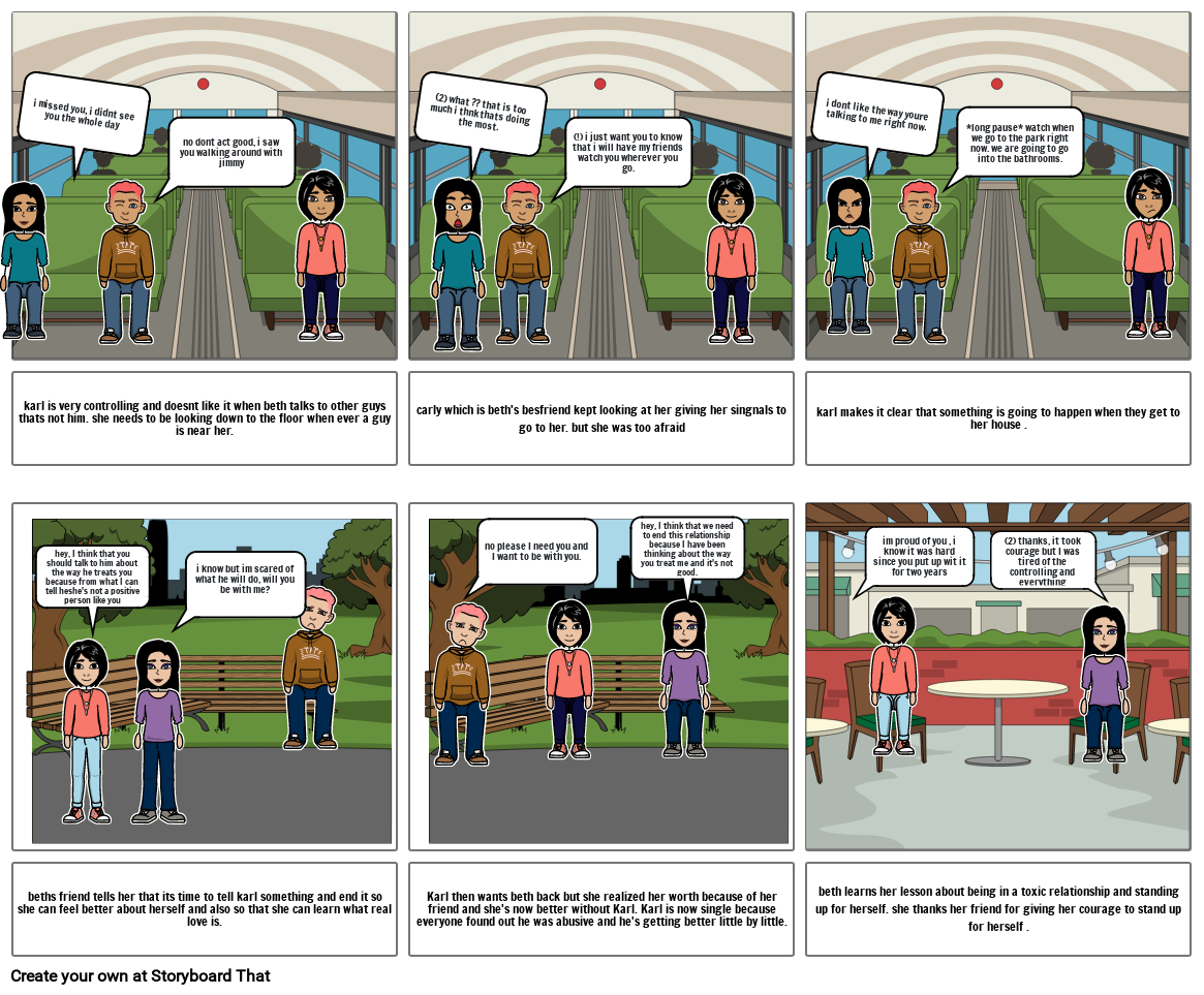 communication Storyboard by 6b5d9b84