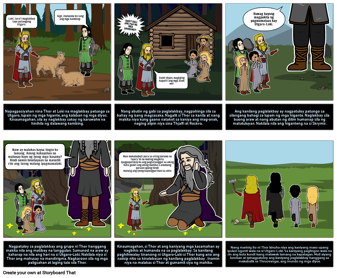 THOR AND LOKI Storyboard Door 6b6a2f5c