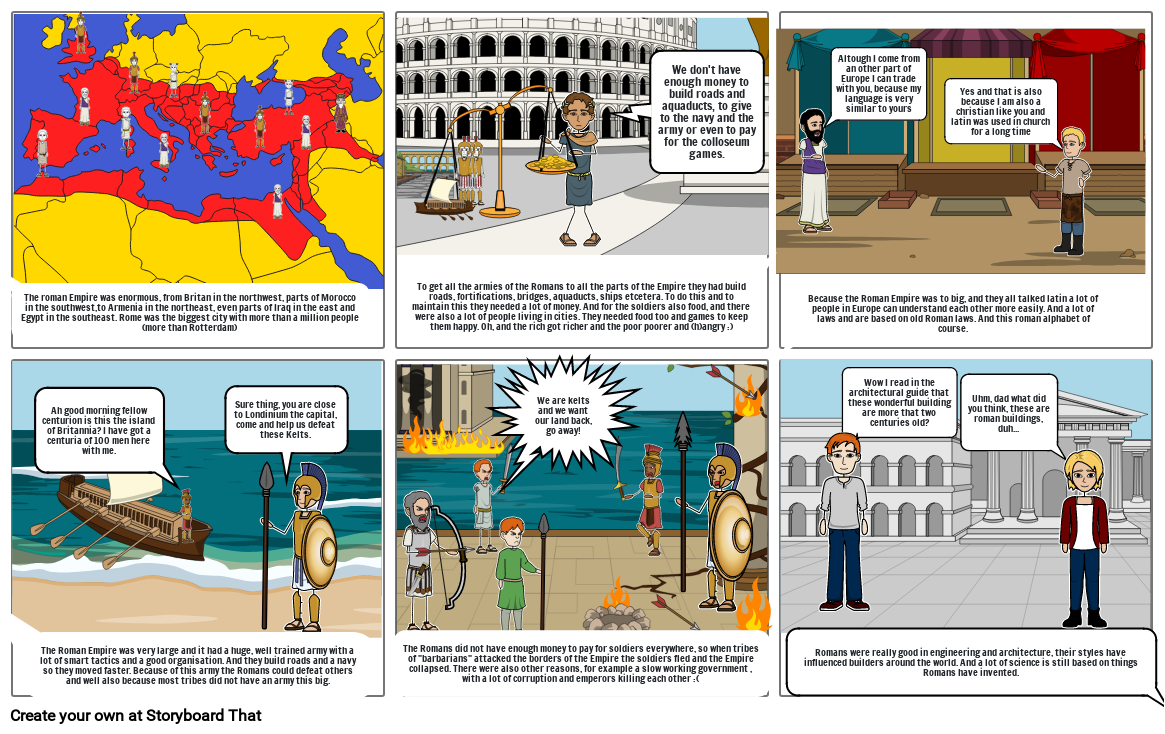 History assignment Storyboard by 6ba6fd25