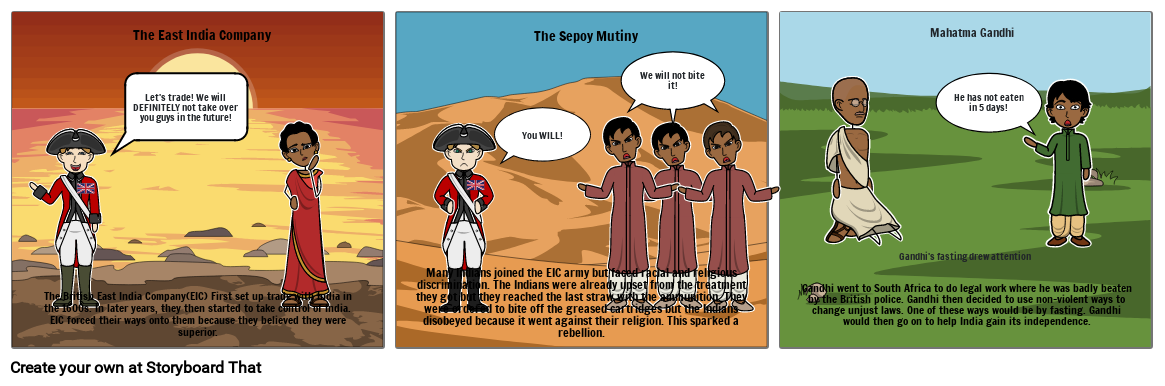 Imperialism Comic Storyboard por 6bb0e006