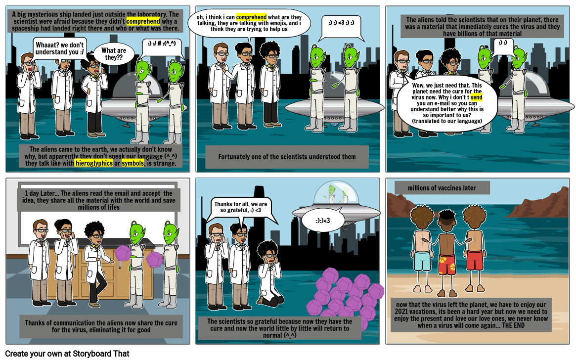 Exam Language-2 Storyboard von 6c9ece13