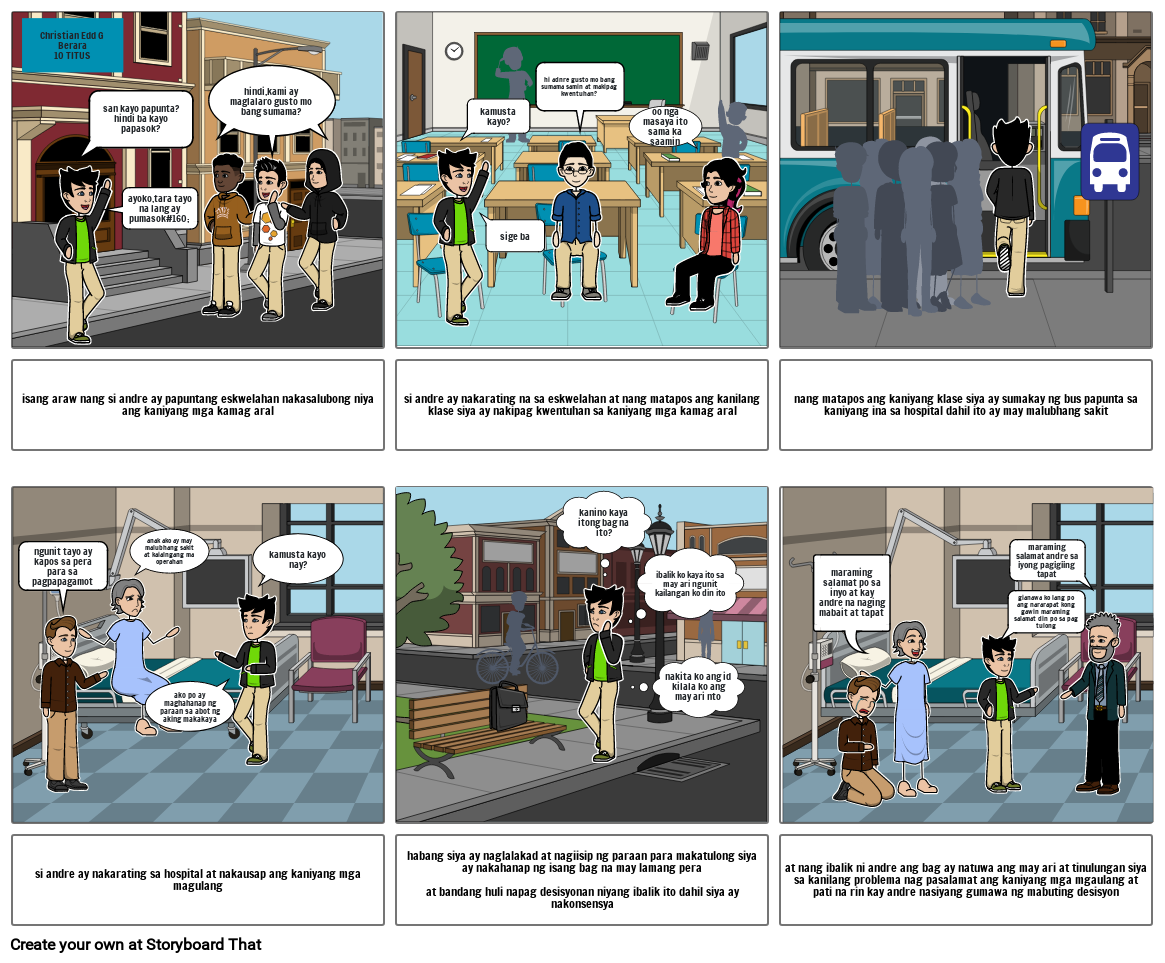 comic strip Storyboard by 6cab57d4