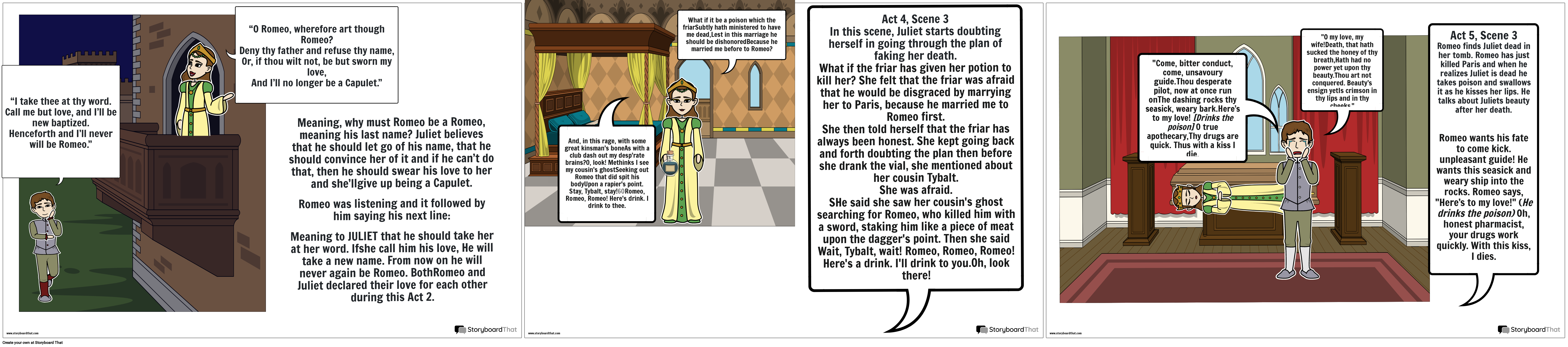 Lucas Dener Shakesphere board Storyboard por 6dc7bad1