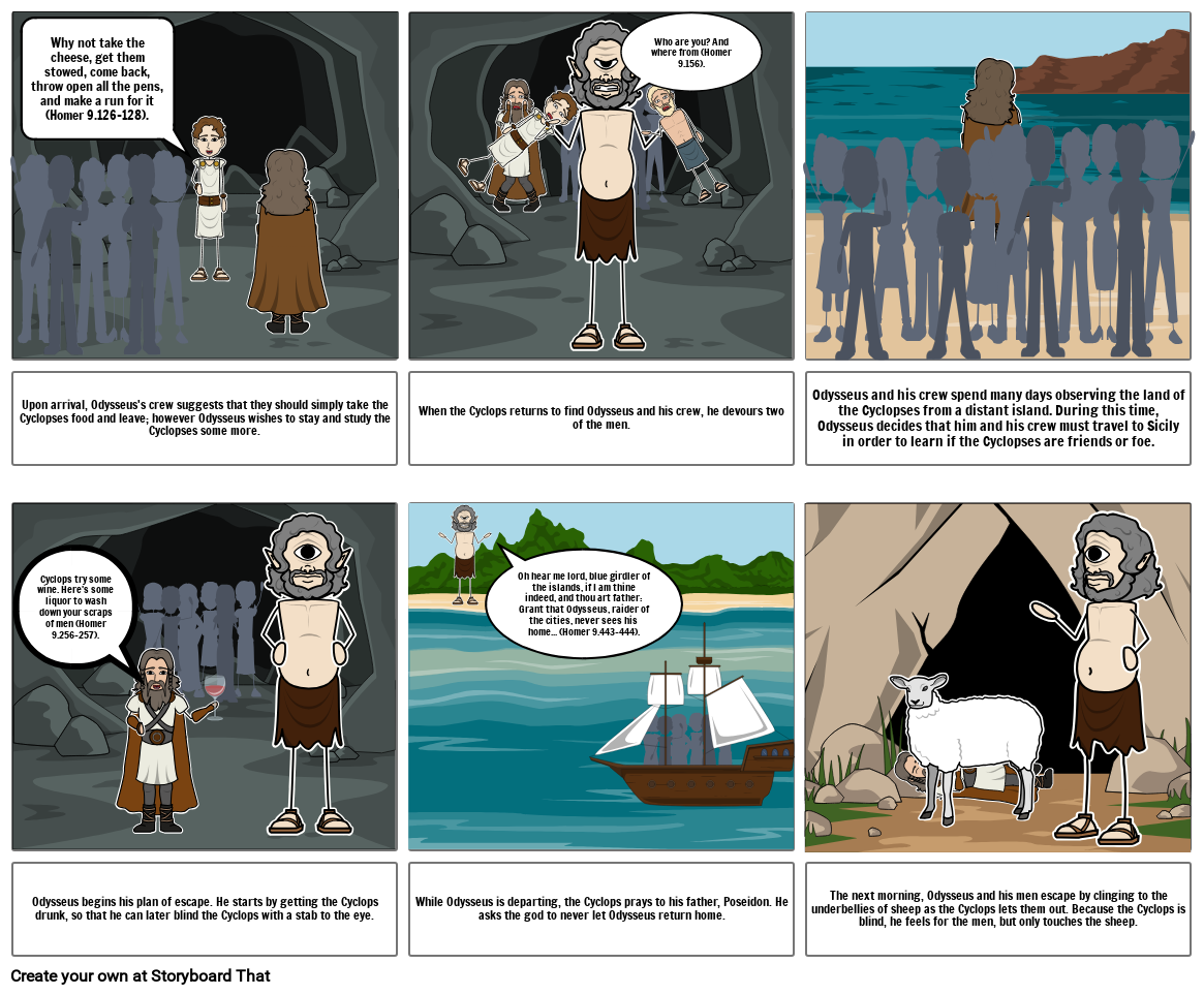 The Cyclops Storyboard by 6ef8edd6