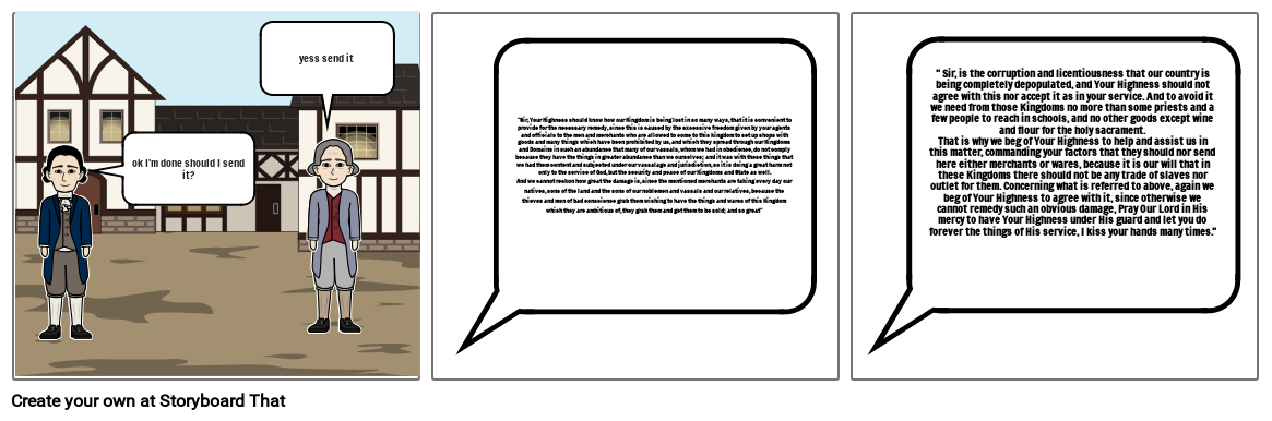 the letter Storyboard by 6f09bd0f