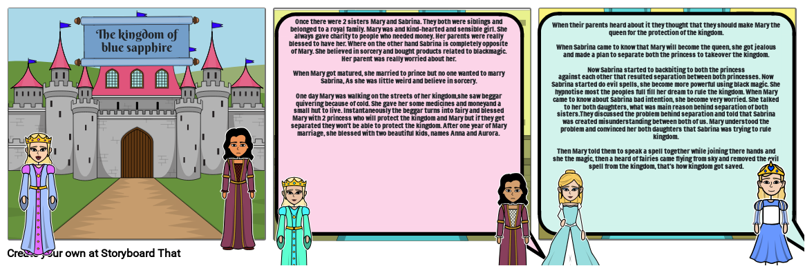 Two sisters Storyboard by 6f639eea