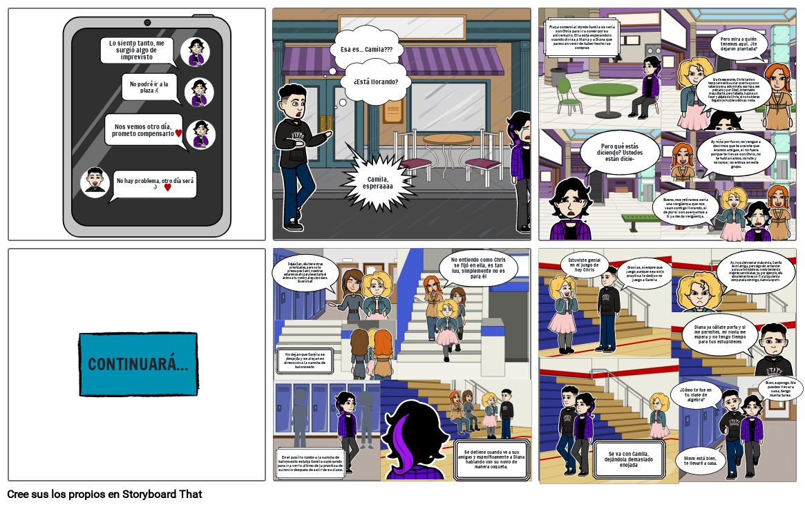 Una promesa de amor Storyboard by 6fc42cc7