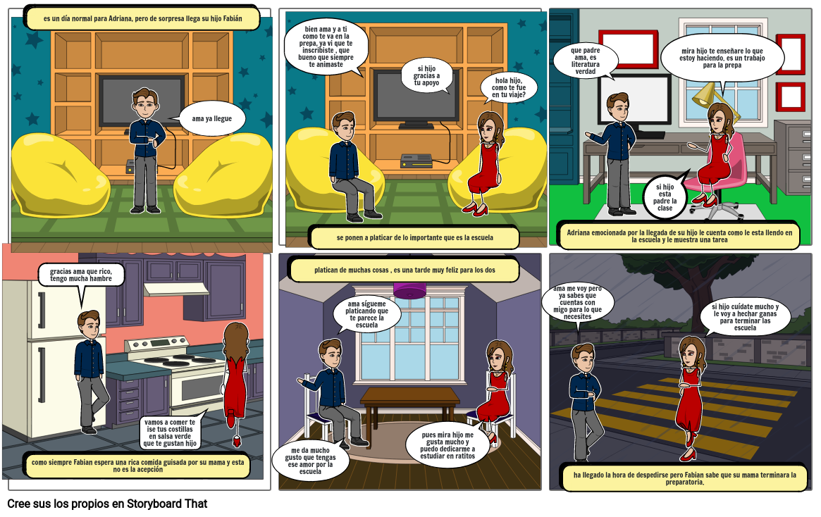 mi historia en modulo4 Storyboard por 706136f7
