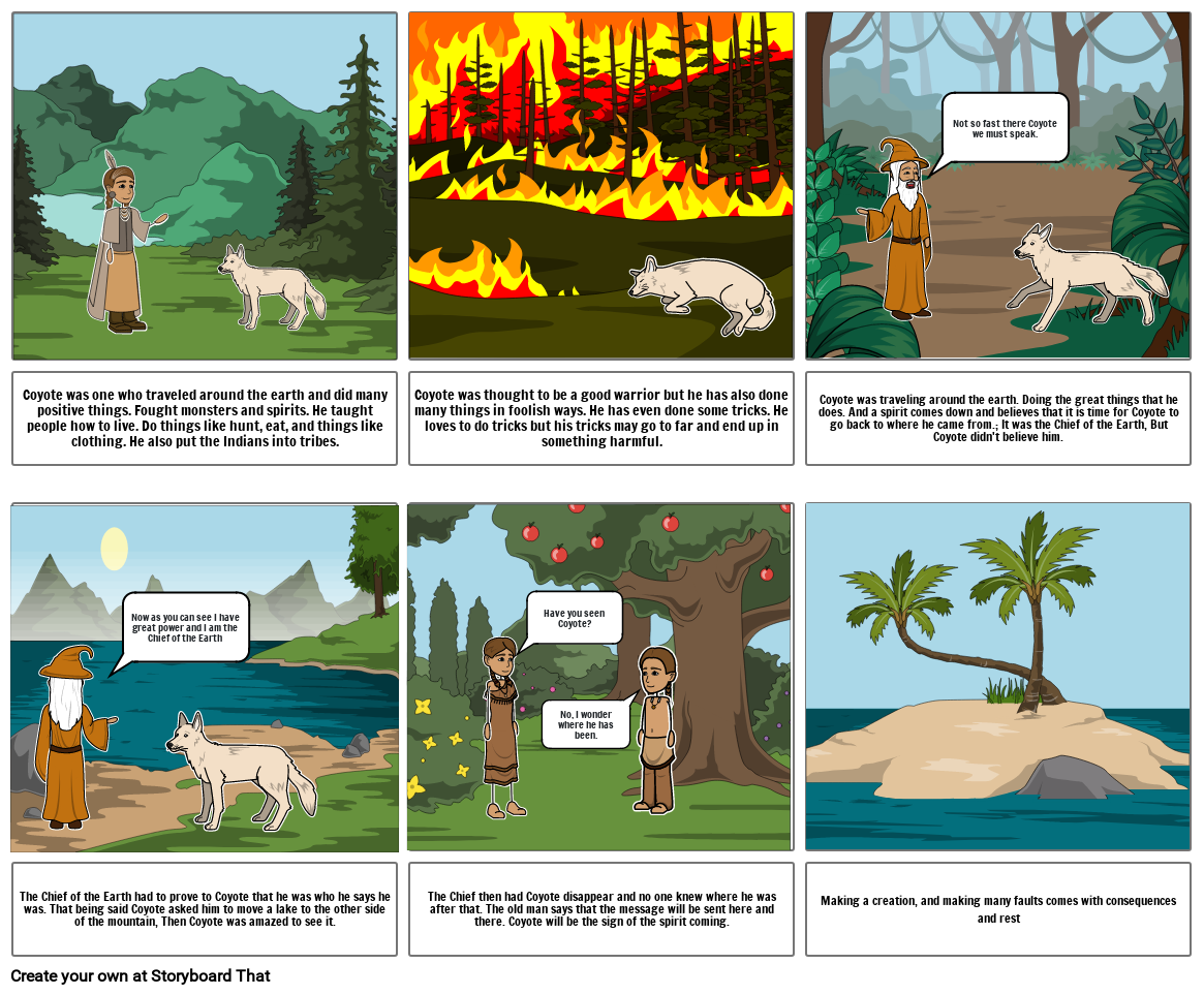 folktale story Storyboard by 70c04515