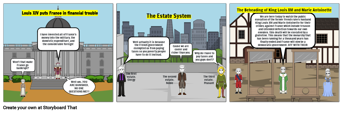 French Revolution Comic