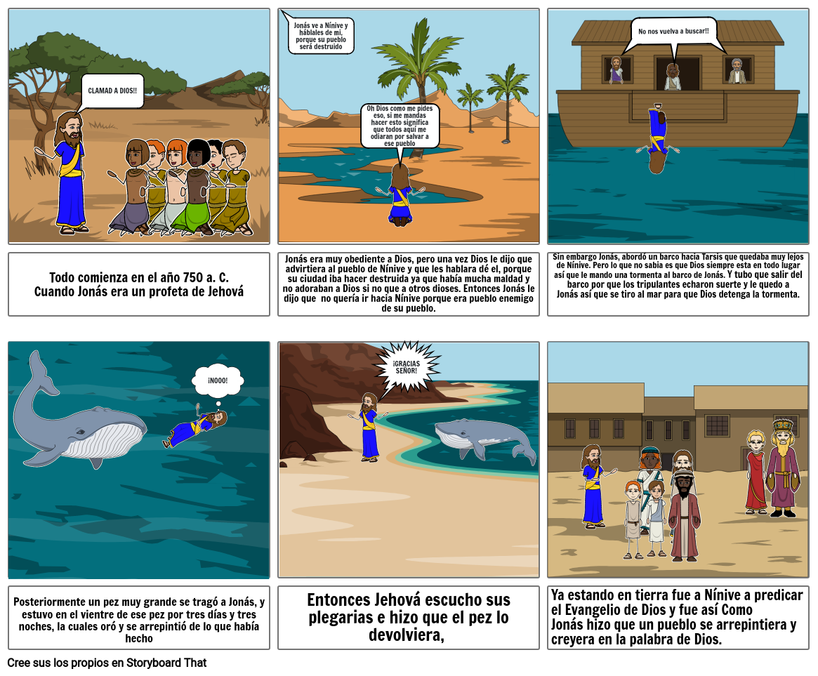 Jonás Storyboard por 711fbd11