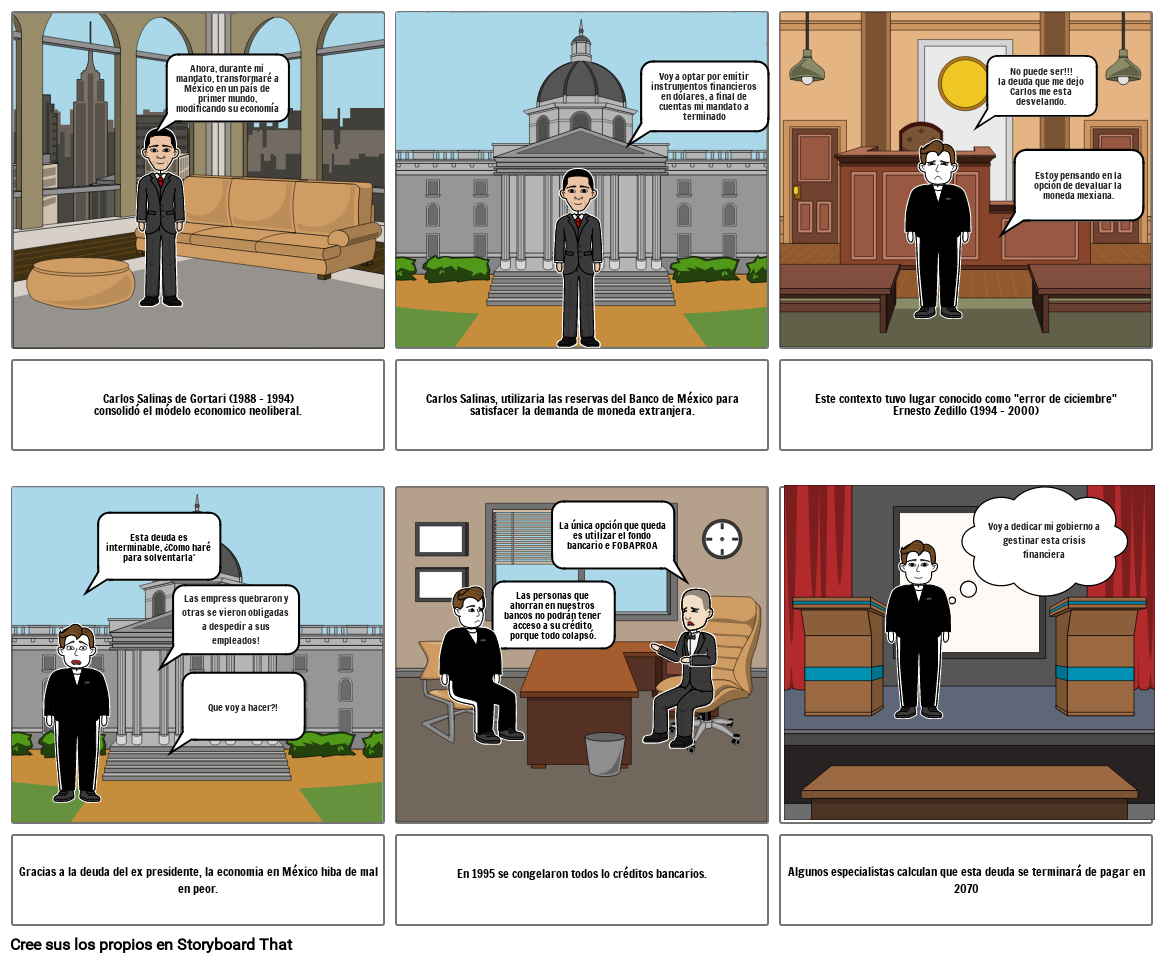 Fobaproa Storyboard By 713ca76b
