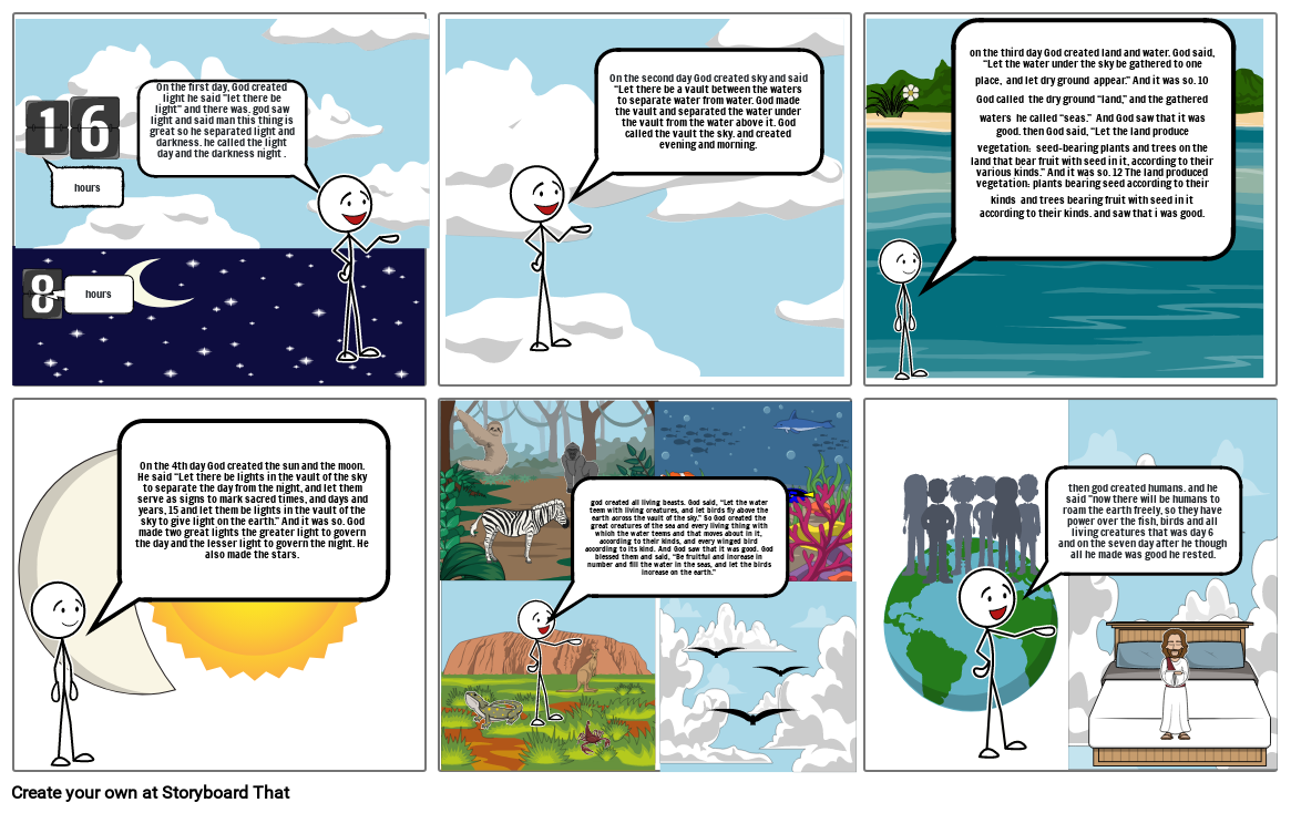 Unknown Story Storyboard por 71dc10a7