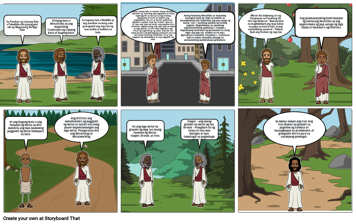 COMIC STRIP MAKABAYAN IPT Storyboard by 7237076b