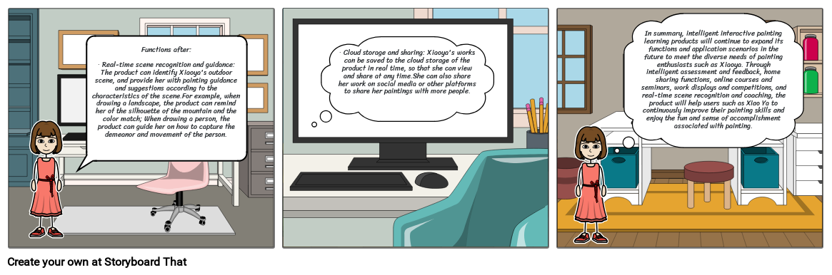 study room Storyboard por 723cc0b5