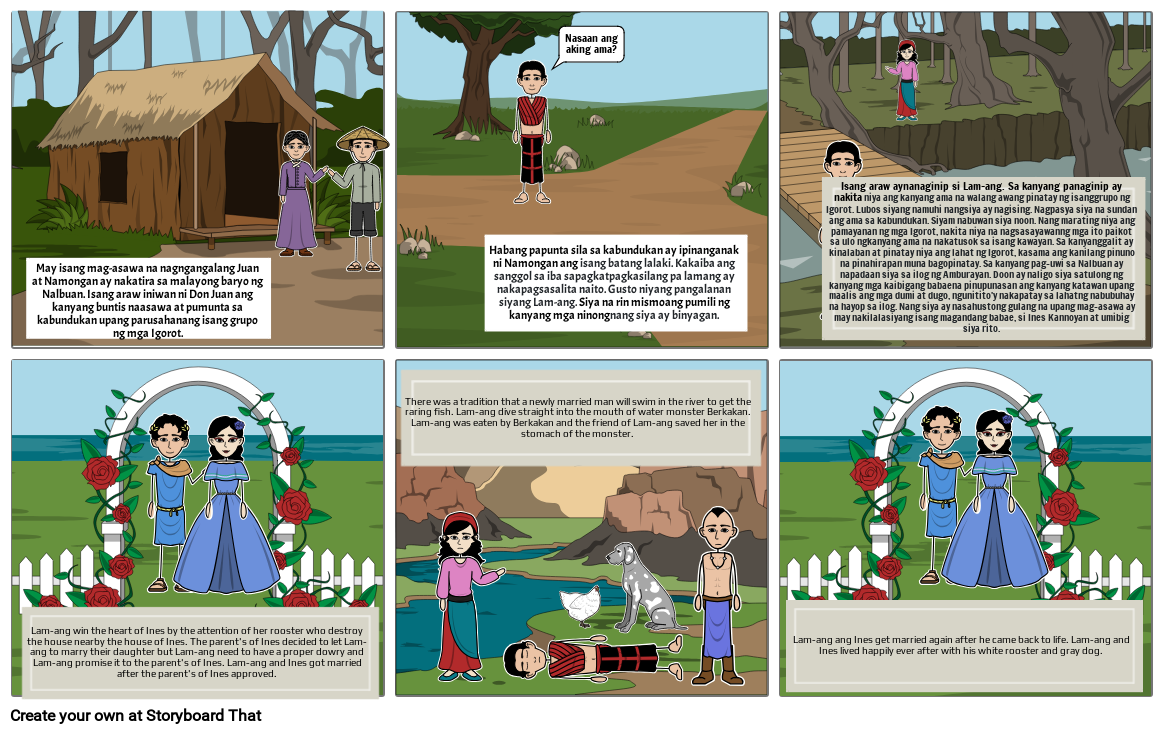 Ang Biag ni Lam-ang Storyboard by 729fce9a