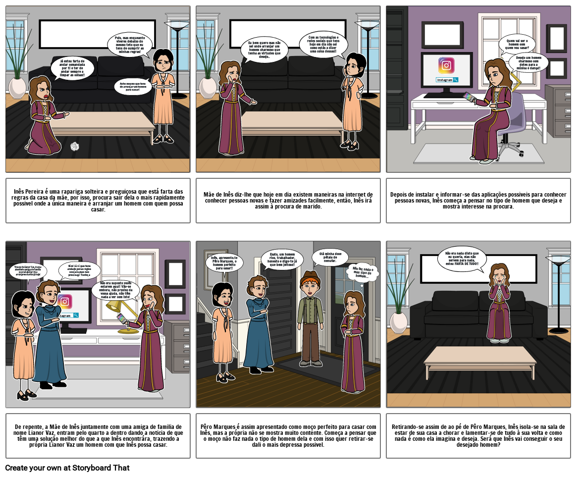 Farsa de Inês Pereira القصة المصورة من قبل 72abb18a