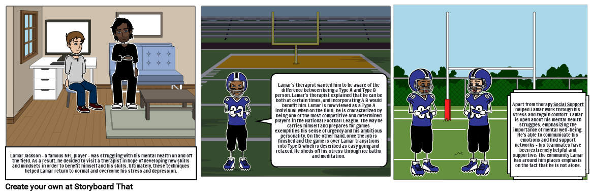 Stress Cartoon Storyboard by 72b2e7d5