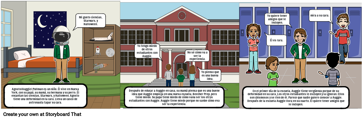 Wonder Story Board Storyboard by 73b1cc9a