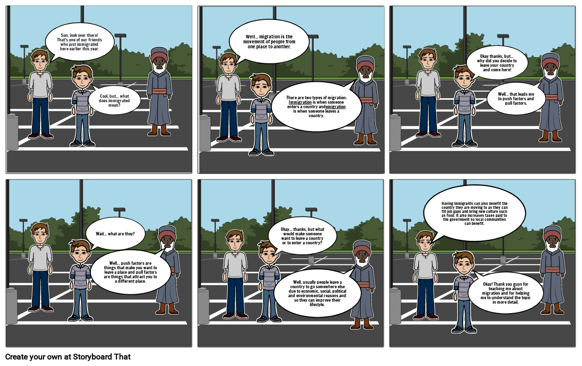 Comic strip 2 Storyboard by 73f80dd6