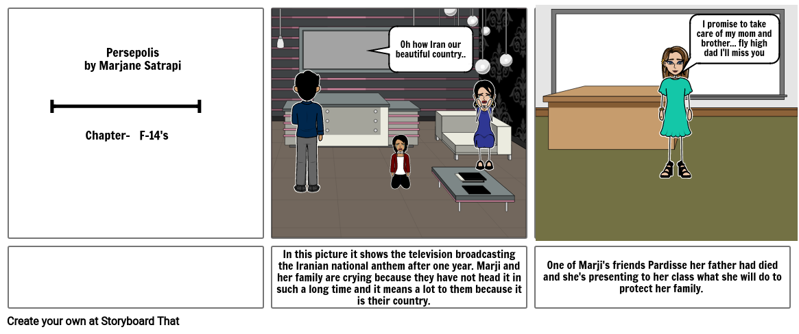 F-14's of Persepolis Storyboard por 746657be
