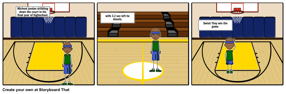 Basketball Storyboard by 74dc8a0212630
