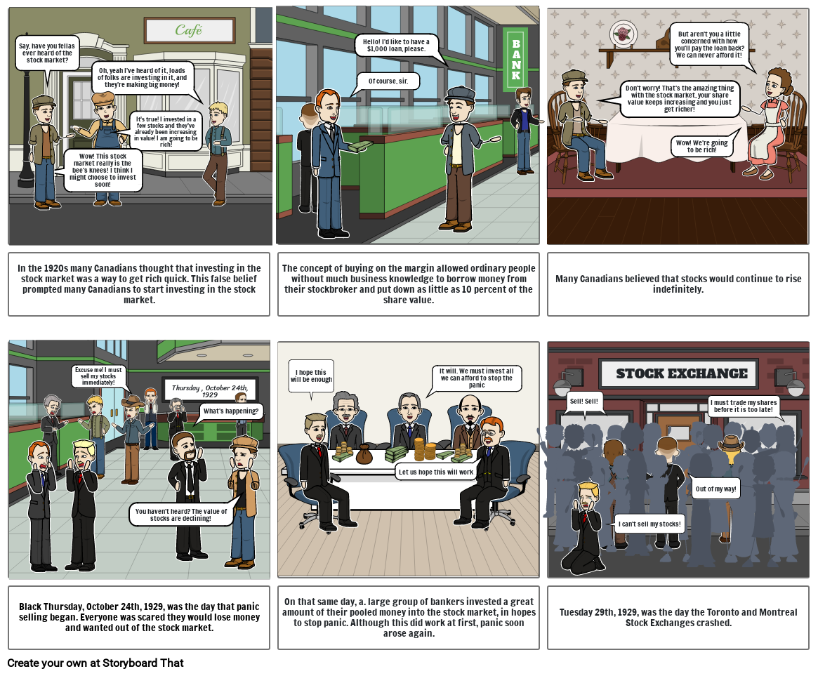 History Comic Strip Storyboard By 74e897c8