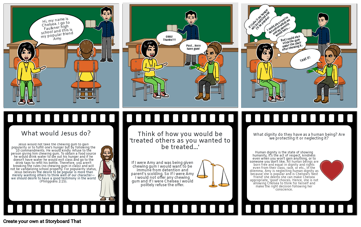 Moral decisions Storyboard por 76305223