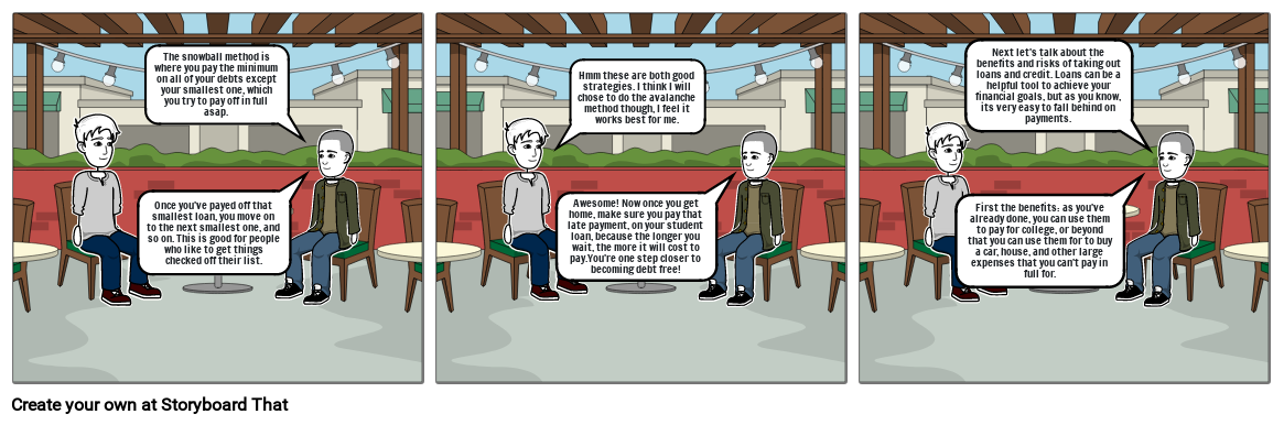 credit cartoon Storyboard von 773a677e