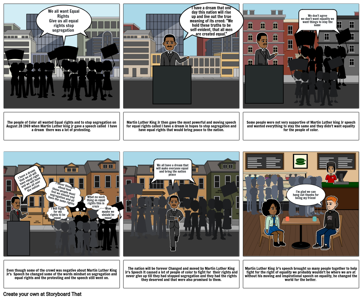 Martin Luther King Jr Werkbladen