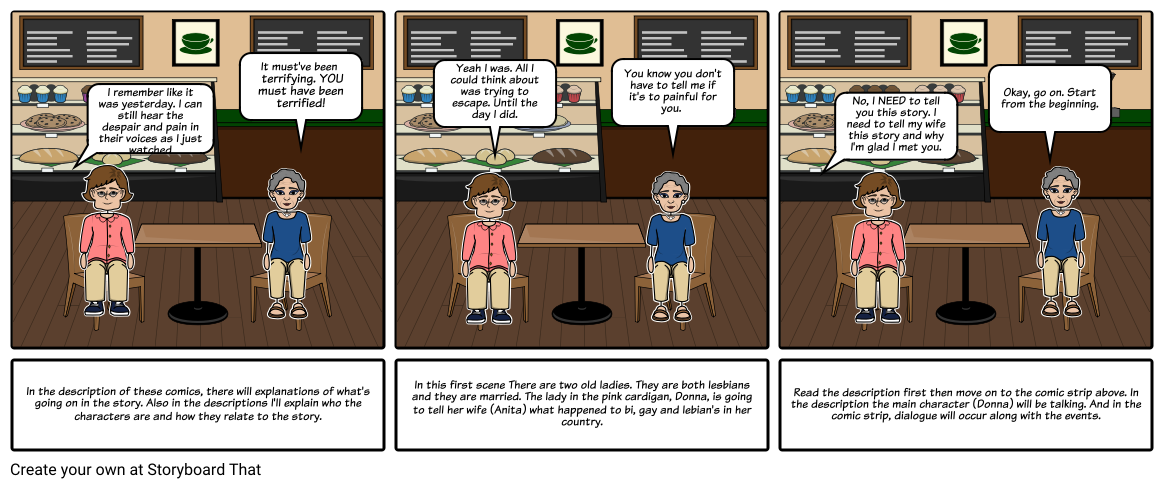 Gender Bender Storyboard by 77982344