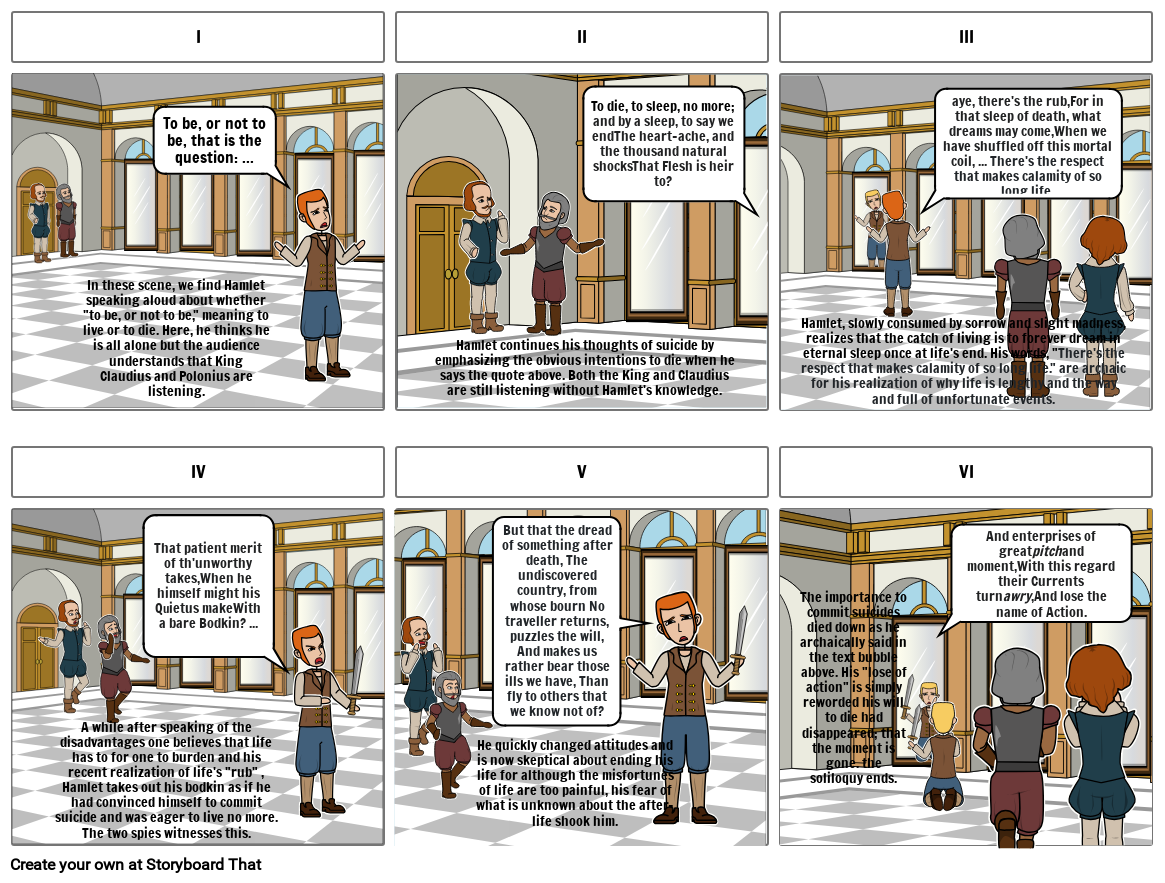Modernized Shakespeare Storyboard por 77a00ea5